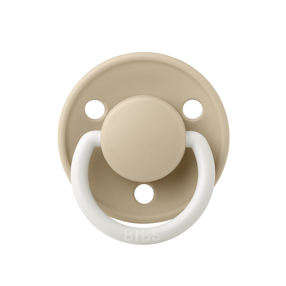 BIBS De Lux GLOW - Vanilla (Silicone) – Kleine Muis